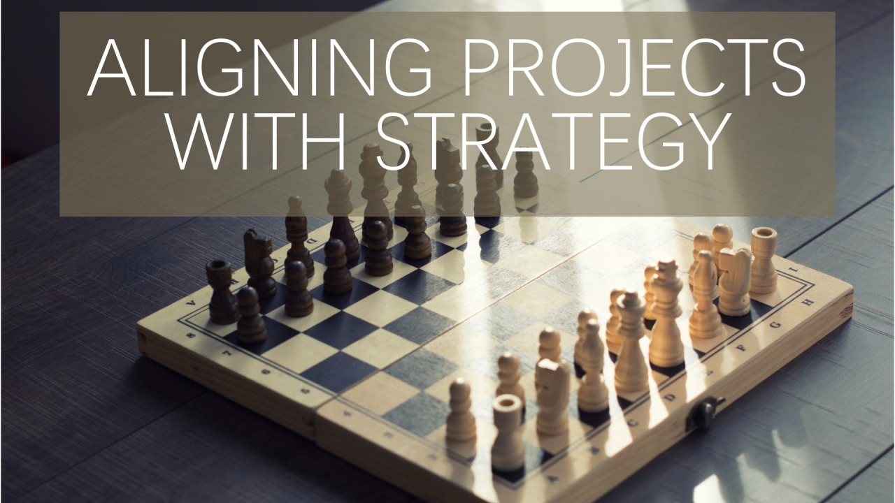 Aligning Projects with Organizational Strategy: A Key to Delivering Value Aligning Projects with Organizational Strategy: A Key to Delivering Value