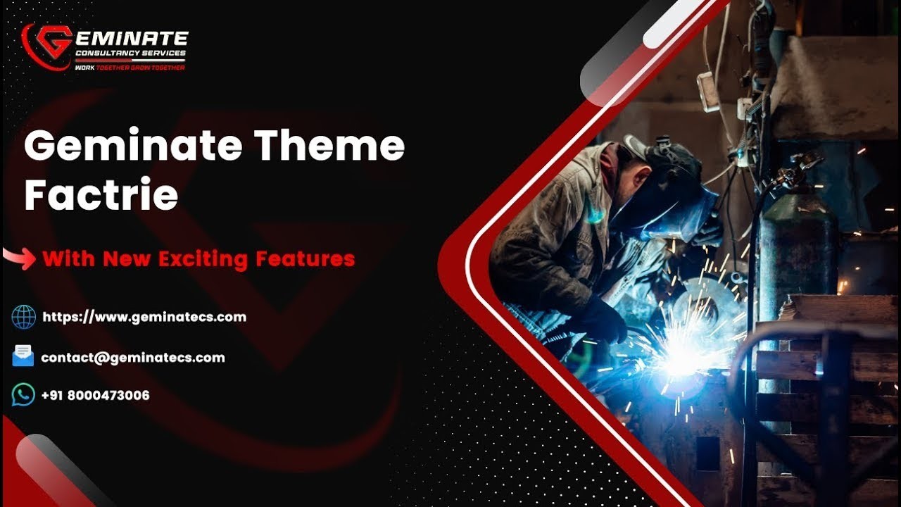 🚀 Transform Your Manufacturing Business with the Geminate Theme Factrie ... 🚀 Transform Your Manufacturing Business with the Geminate Theme Factrie ...