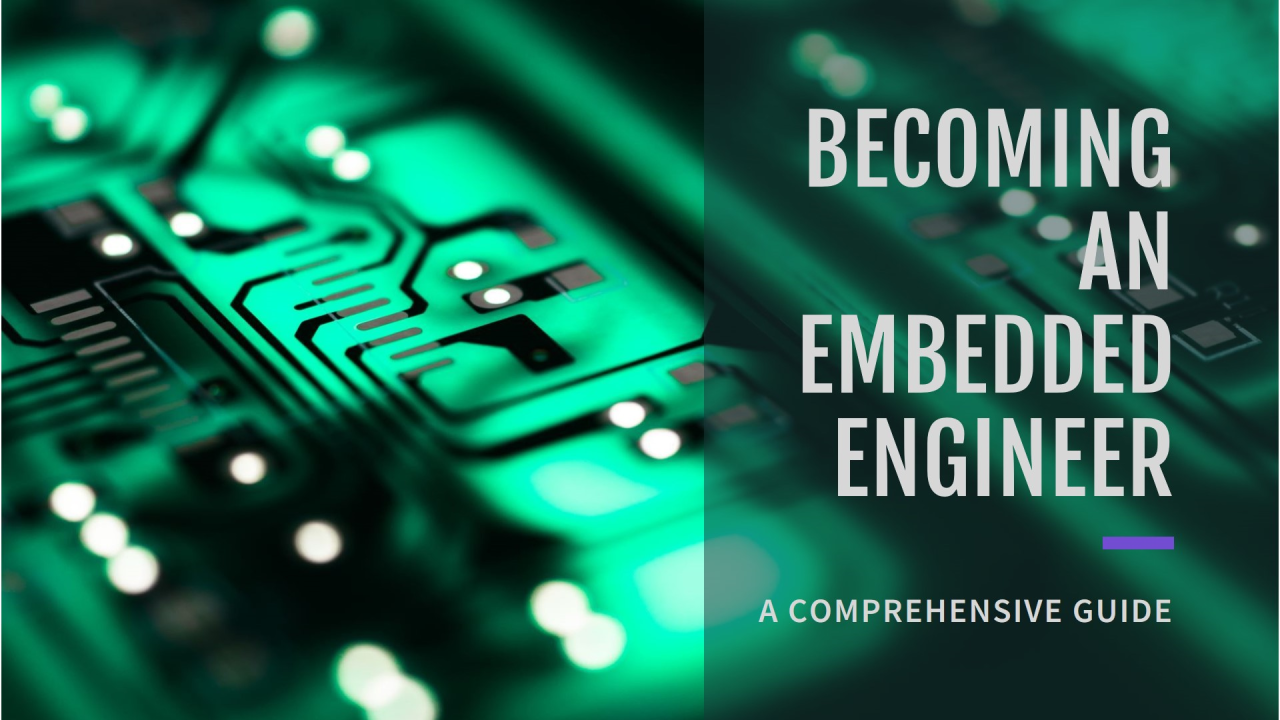 Roadmap to Becoming an Embedded Engineer: A Comprehensive Guide Roadmap to Becoming an Embedded Engineer: A Comprehensive Guide