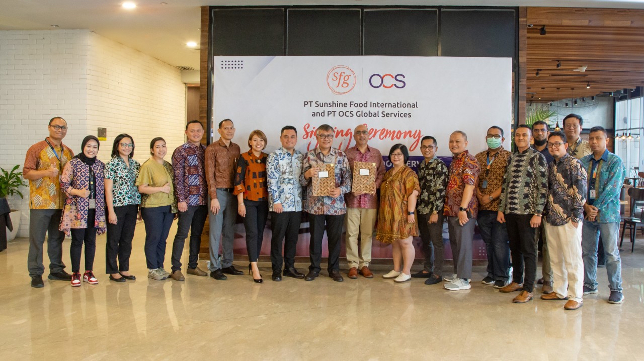 OCS Strengthens Integrated FM Solutions with Sunshine Food Partnership OCS Strengthens Integrated FM Solutions with Sunshine Food Partnership