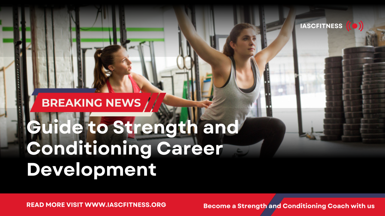 Guide to Strength and Conditioning Career Development Guide to Strength and Conditioning Career Development