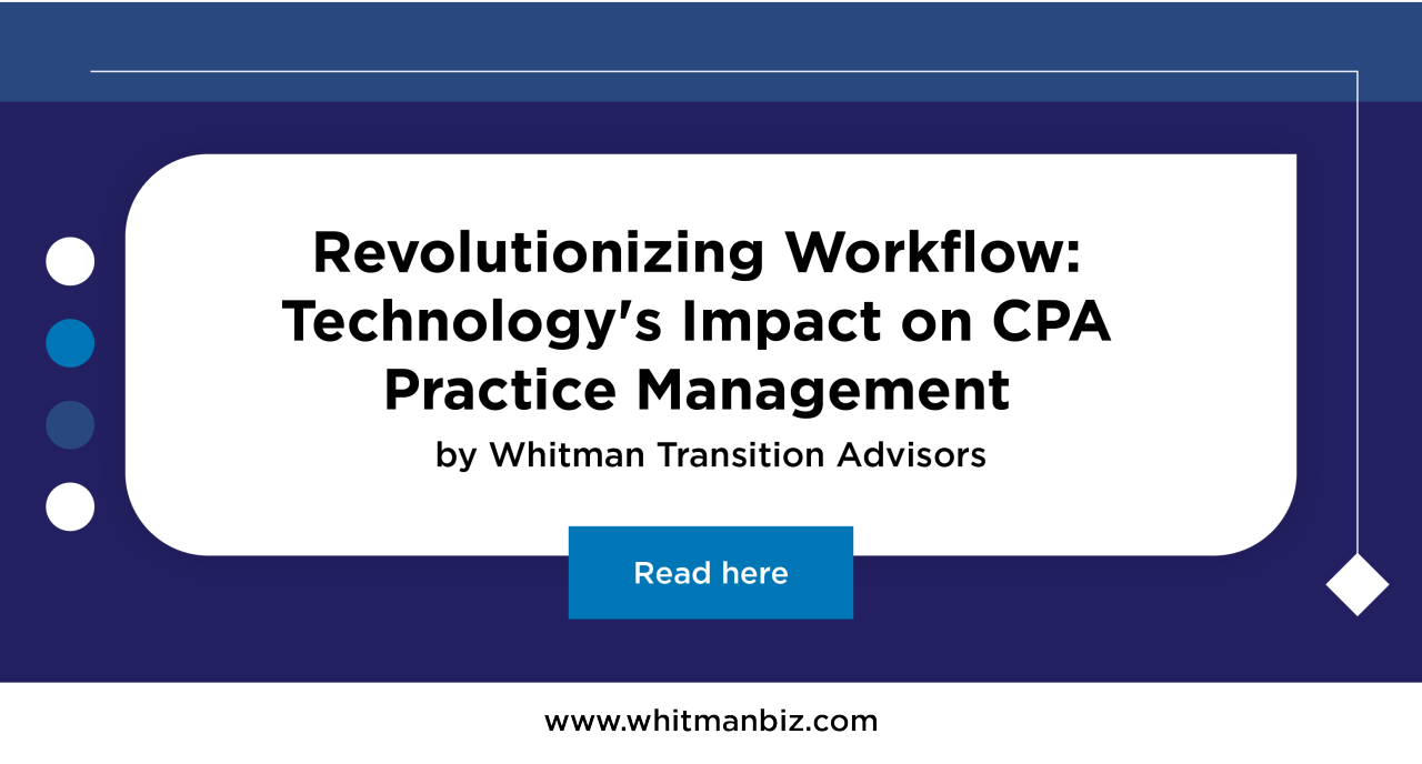 Revolutionizing Workflow: Technology's Impact on CPA Practice Management Revolutionizing Workflow: Technology's Impact on CPA Practice Management