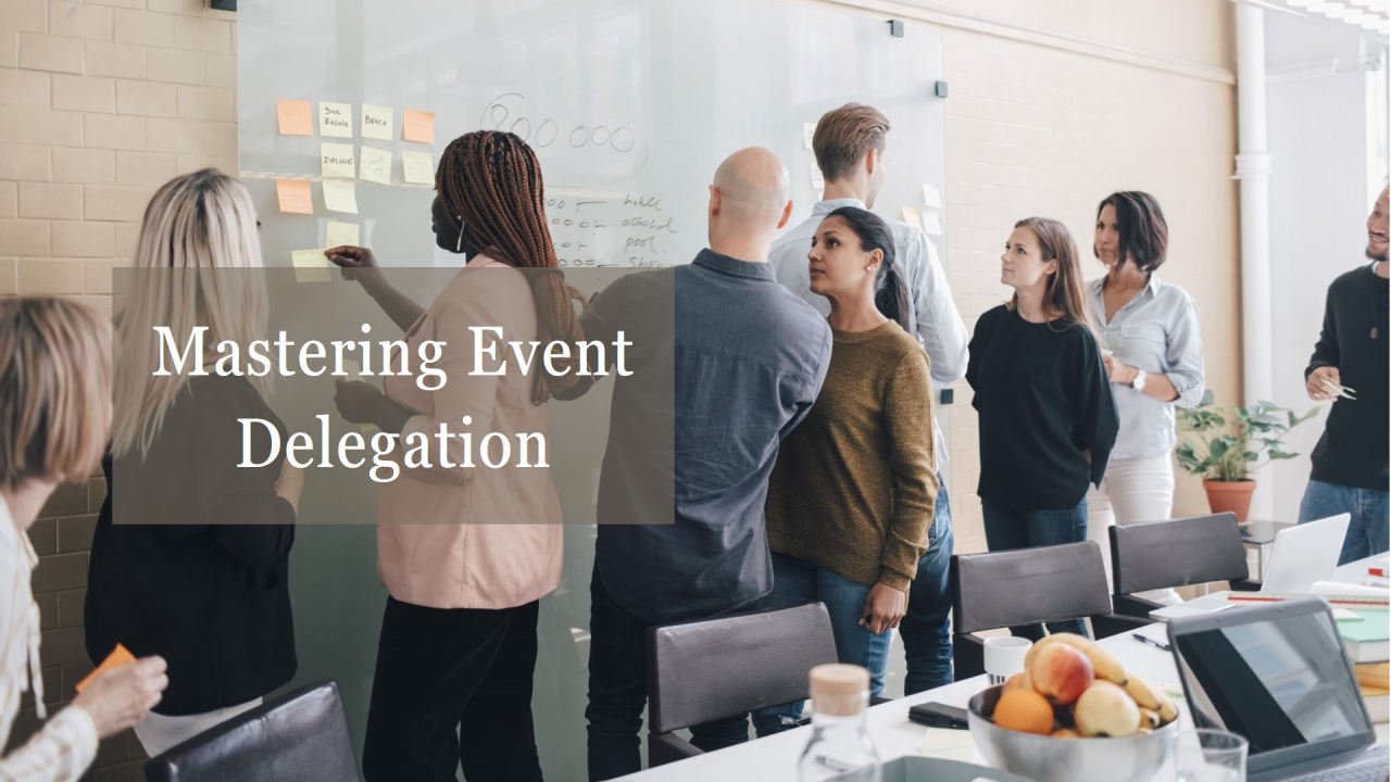 Mastering Event Delegation: Proven Strategies for Seamless Success Mastering Event Delegation: Proven Strategies for Seamless Success