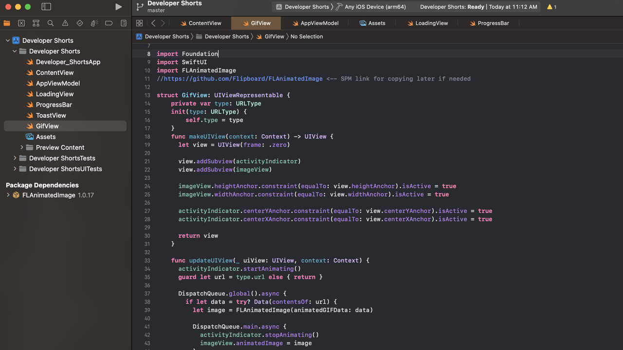 How to display an animated GIF in SwiftUI How to display an animated GIF in SwiftUI