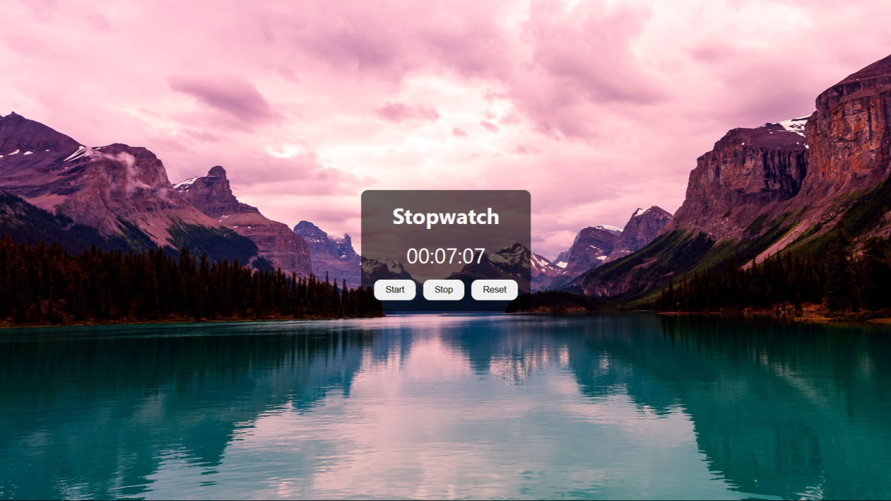 Task 02 Completed – Stopwatch Web Application Intern at Prodigy InfoTech Task 02 Completed – Stopwatch Web Application Intern at Prodigy InfoTech