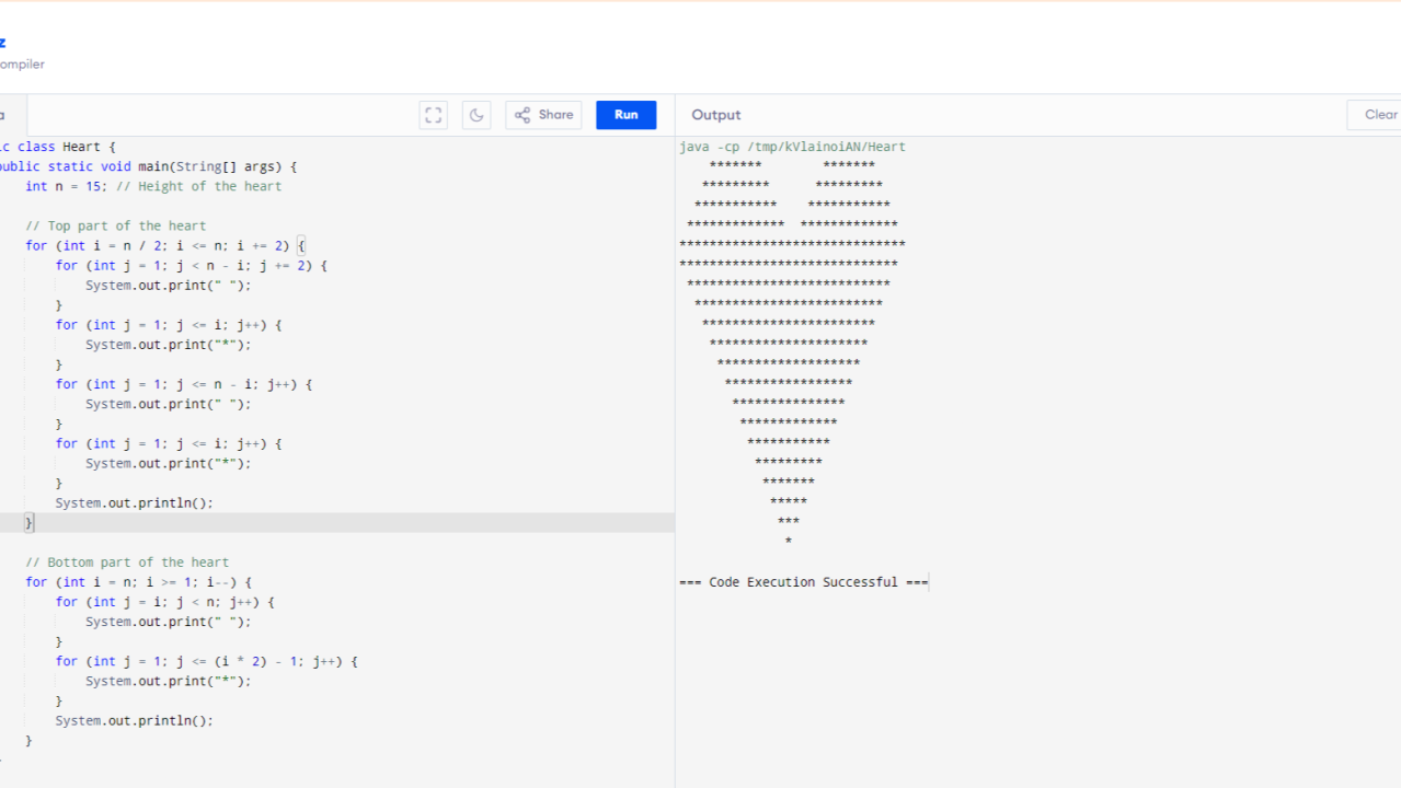 Exploring Pattern Printing in Java Exploring Pattern Printing in Java