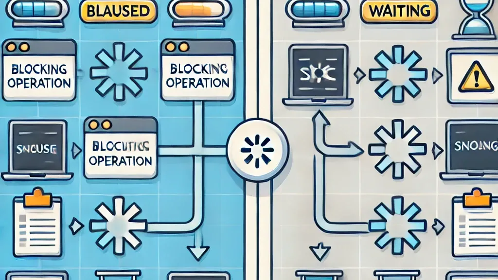 Blocking vs. Non-Blocking Operations in Modern Programming⚙️💻 Blocking vs. Non-Blocking Operations in Modern Programming⚙️💻