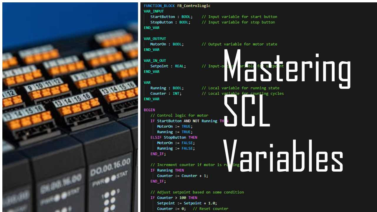 Mastering SCL Variables Mastering SCL Variables