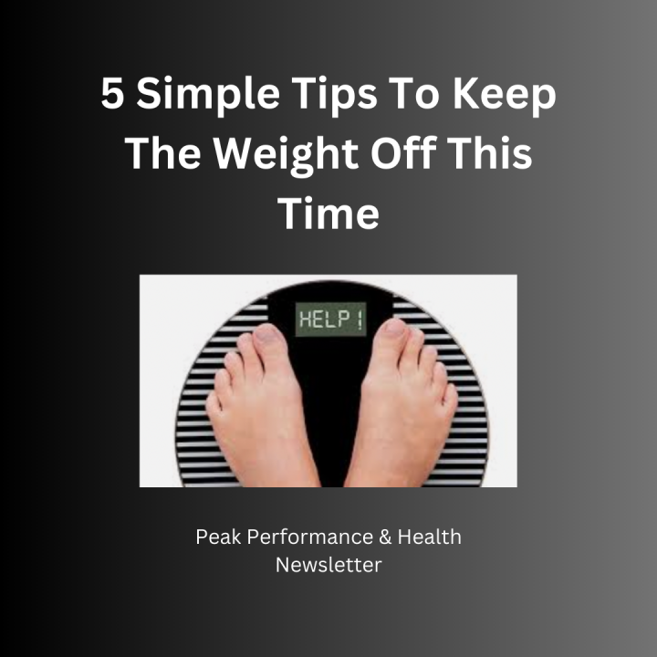 5 Simple Tips To Keep The Weight Off This Time | Alex Wojciechowski 5 Simple Tips To Keep The Weight Off This Time | Alex Wojciechowski