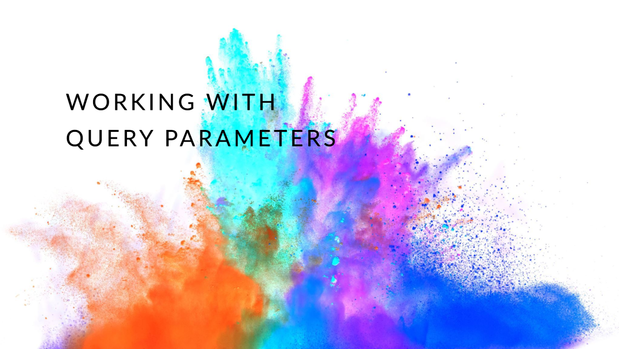 Day 20: Working with Query Parameters and Request Body Day 20: Working with Query Parameters and Request Body