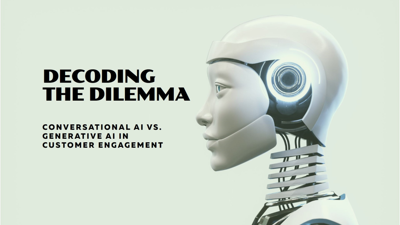 Decoding the Dilemma: Conversational AI vs. Generative AI in Customer ... Decoding the Dilemma: Conversational AI vs. Generative AI in Customer ...