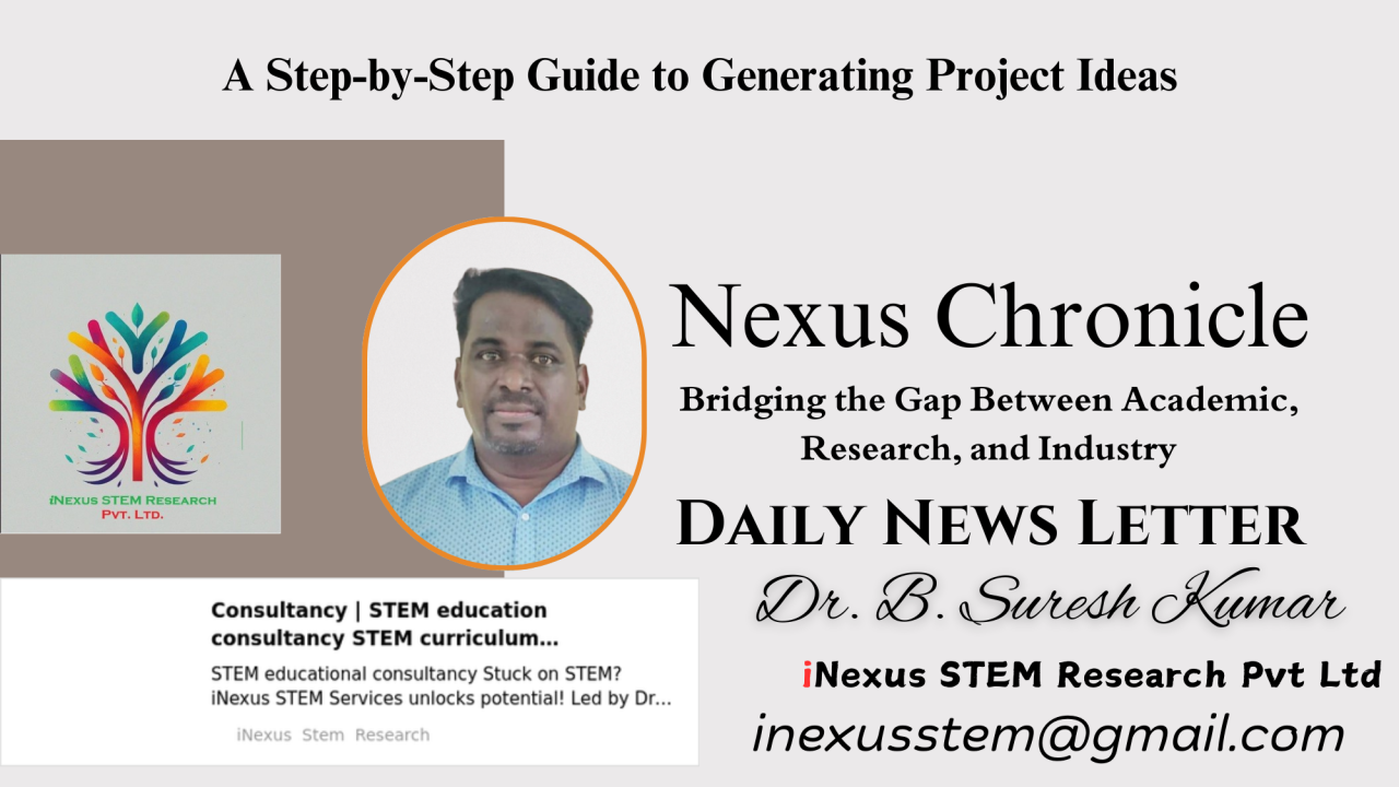 A Step-by-Step Guide to Generating Project Ideas A Step-by-Step Guide to Generating Project Ideas