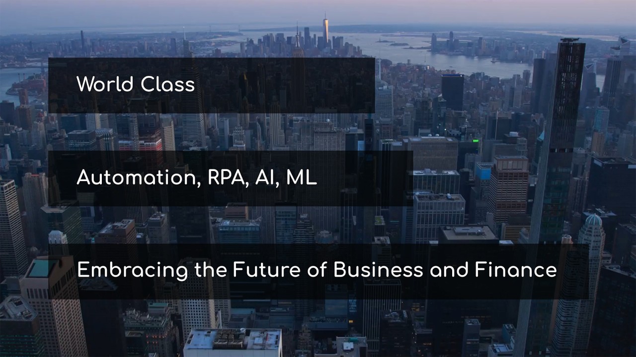 Automation RPA AI ML : Embracing the Future of Business and Finance Automation RPA AI ML : Embracing the Future of Business and Finance