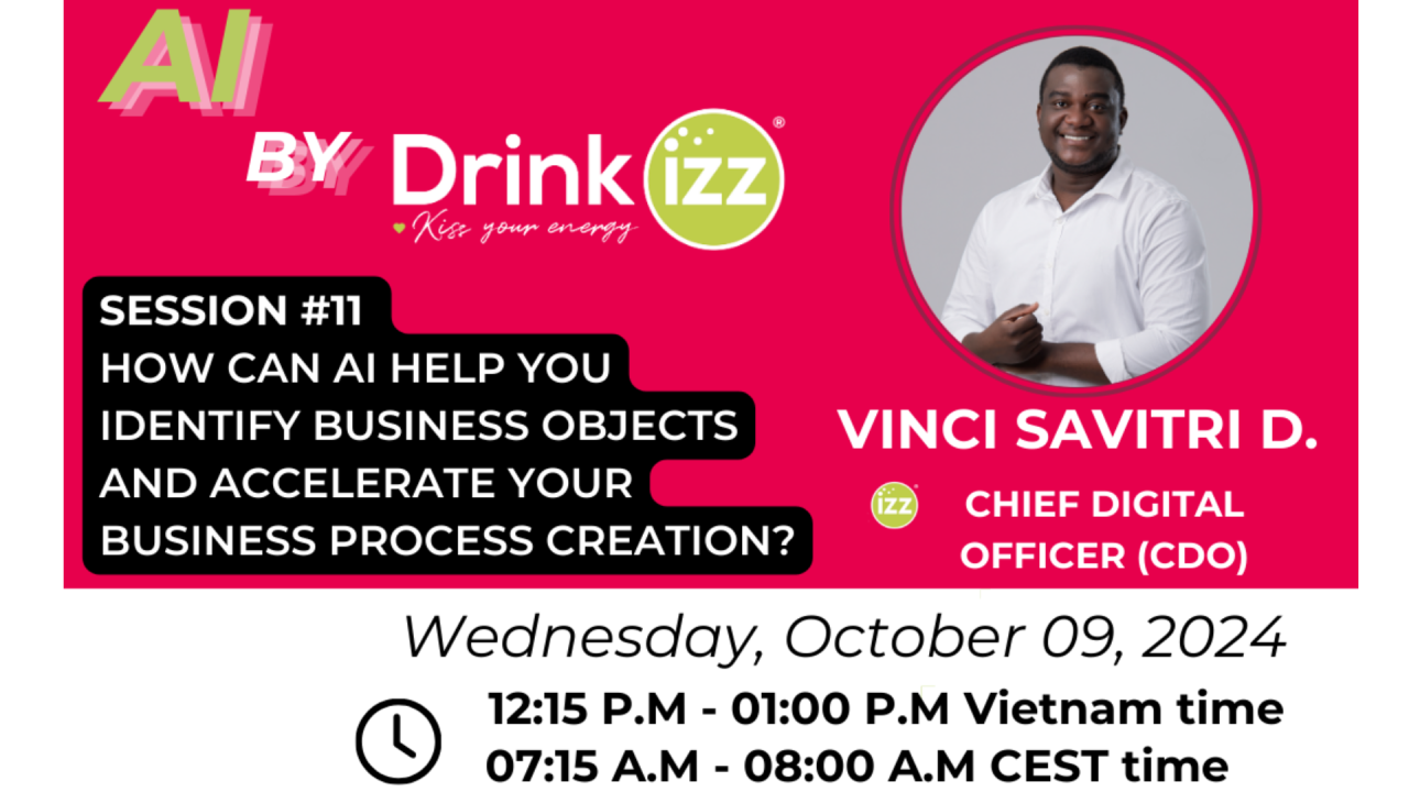 AI BY DRINKIZZ #11 - How Can AI Help You Identify Business Objects and ... AI BY DRINKIZZ #11 - How Can AI Help You Identify Business Objects and ...