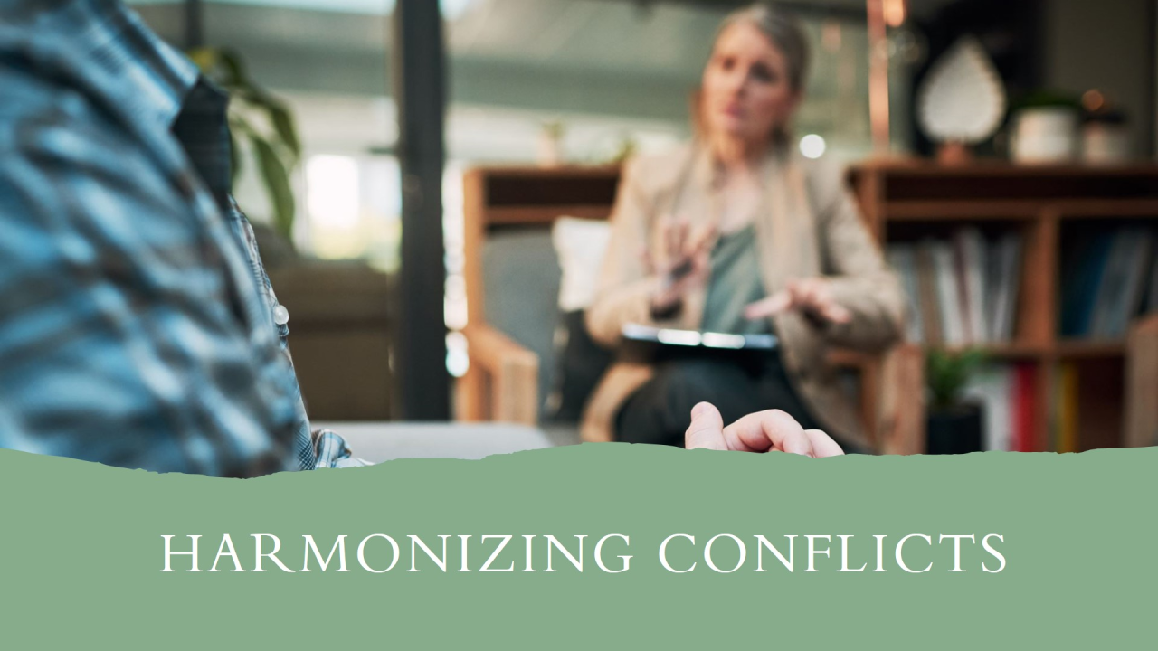 Turning Conflicts into Opportunities for Harmony Turning Conflicts into Opportunities for Harmony