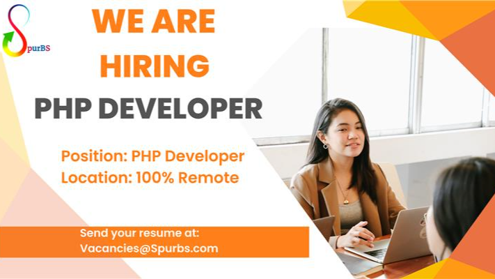 🚀We're Hiring: PHP Developer (100% Remote🚀 🚀We're Hiring: PHP Developer (100% Remote🚀