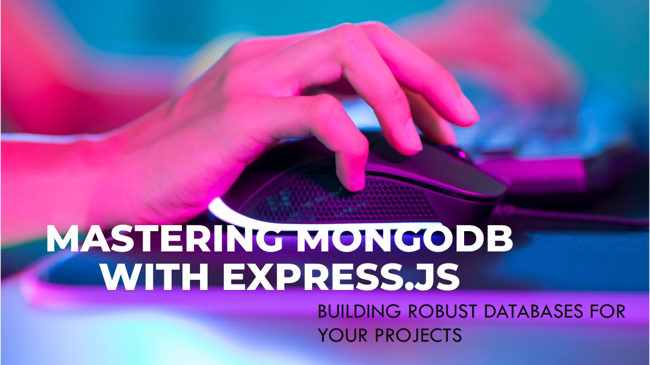 🛠Working with MongoDB Databases in Express.js 🛠Working with MongoDB Databases in Express.js