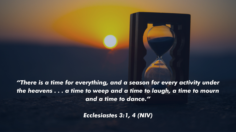 There is Time for Joy and Time for Grief There is Time for Joy and Time for Grief
