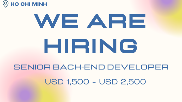 Senior Back-end Developer Senior Back-end Developer