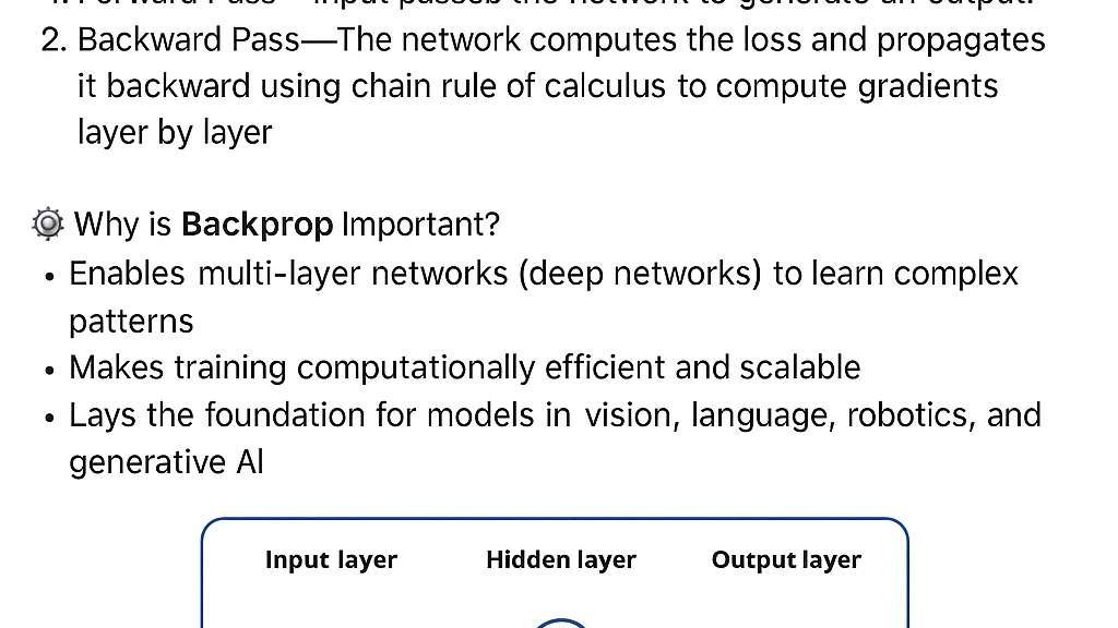 🔁 Understanding the Backpropagation Algorithm in Deep Learning 🔁 Understanding the Backpropagation Algorithm in Deep Learning