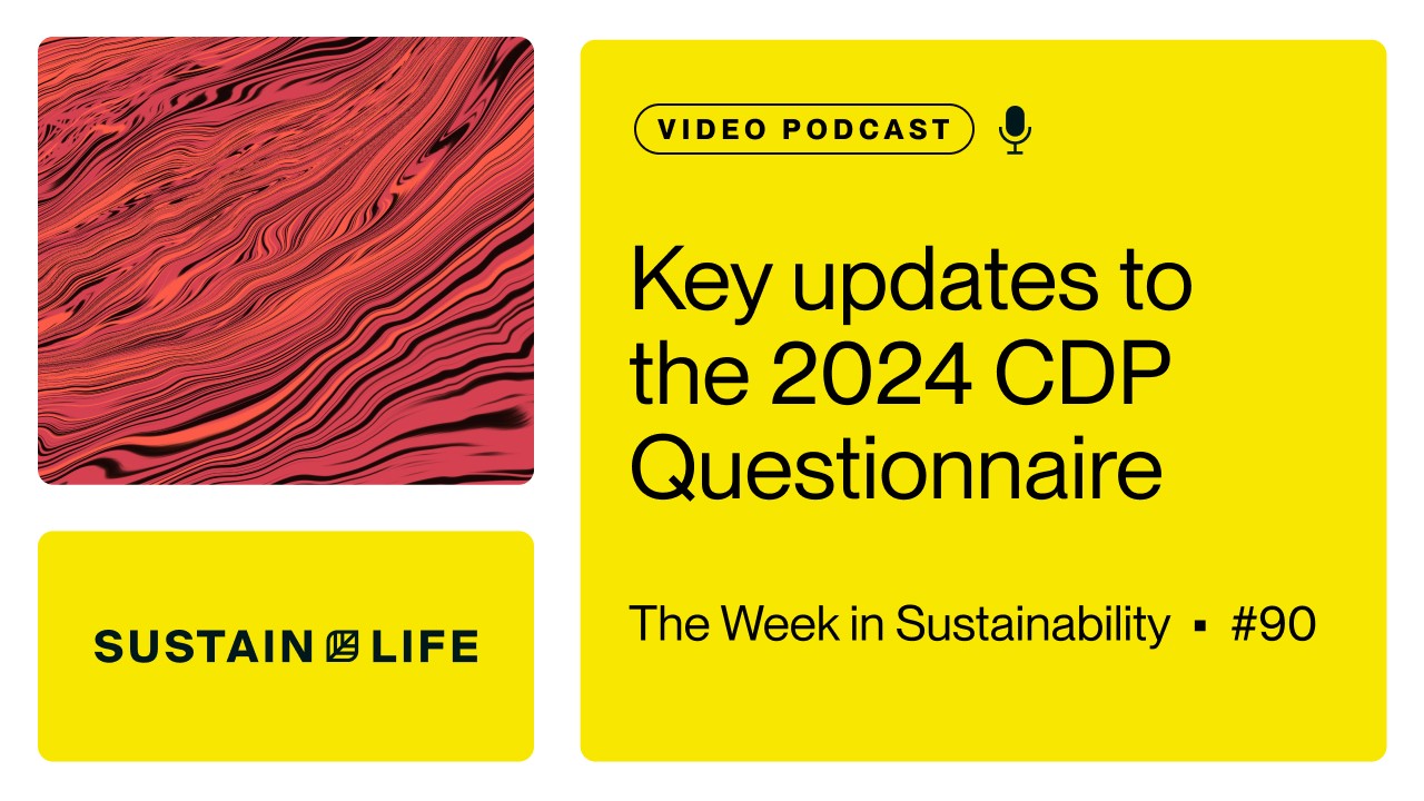 Key updates to the 2024 CDP Questionnaire Key updates to the 2024 CDP Questionnaire