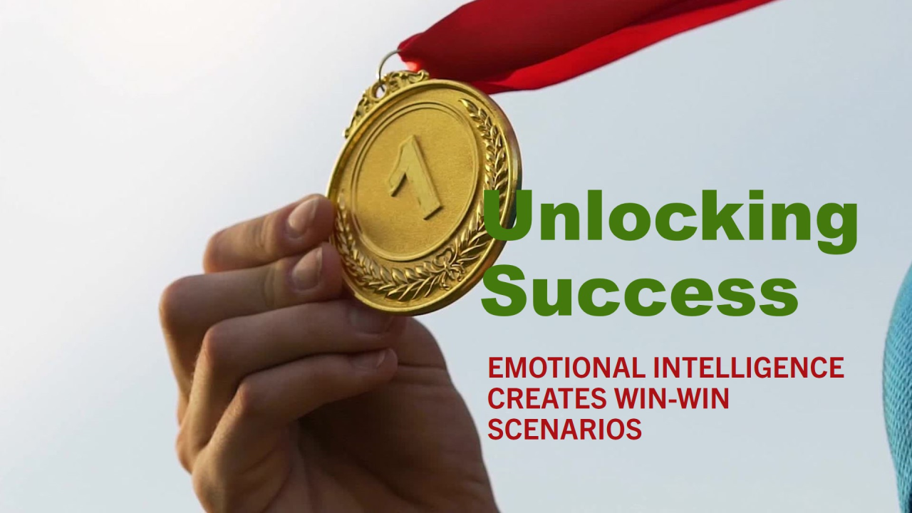 Unlocking Success: How Emotional Intelligence Creates Win-Win Scenarios Unlocking Success: How Emotional Intelligence Creates Win-Win Scenarios
