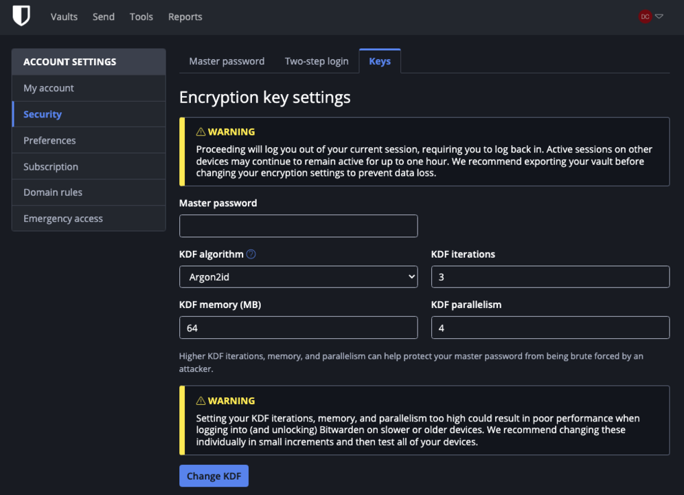 How to Utilize Argon2 KDF Configuration to Secure Bitwarden- Things to Know How to Utilize Argon2 KDF Configuration to Secure Bitwarden- Things to Know
