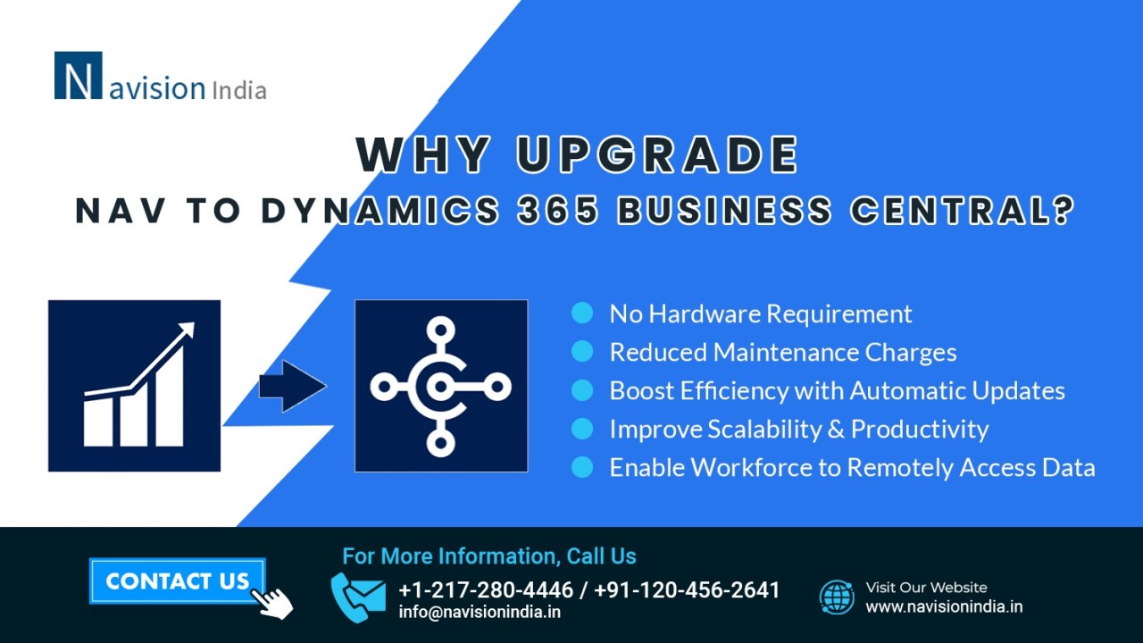 Why Upgrade NAV to Dynamics 365 Business Central? Why Upgrade NAV to Dynamics 365 Business Central?