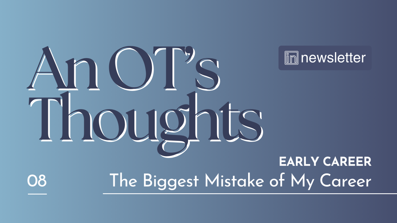Early Career | The Biggest Mistake of My Career Early Career | The Biggest Mistake of My Career