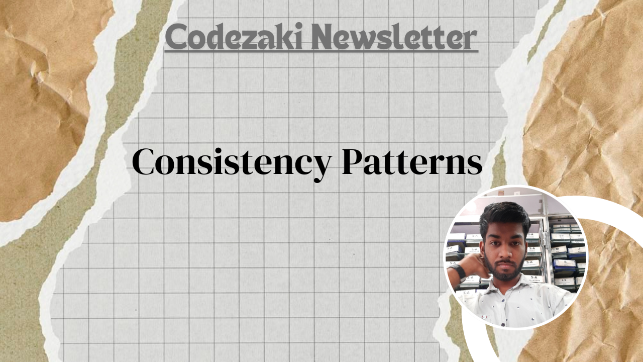 Consistency Patterns in System Design Consistency Patterns in System Design