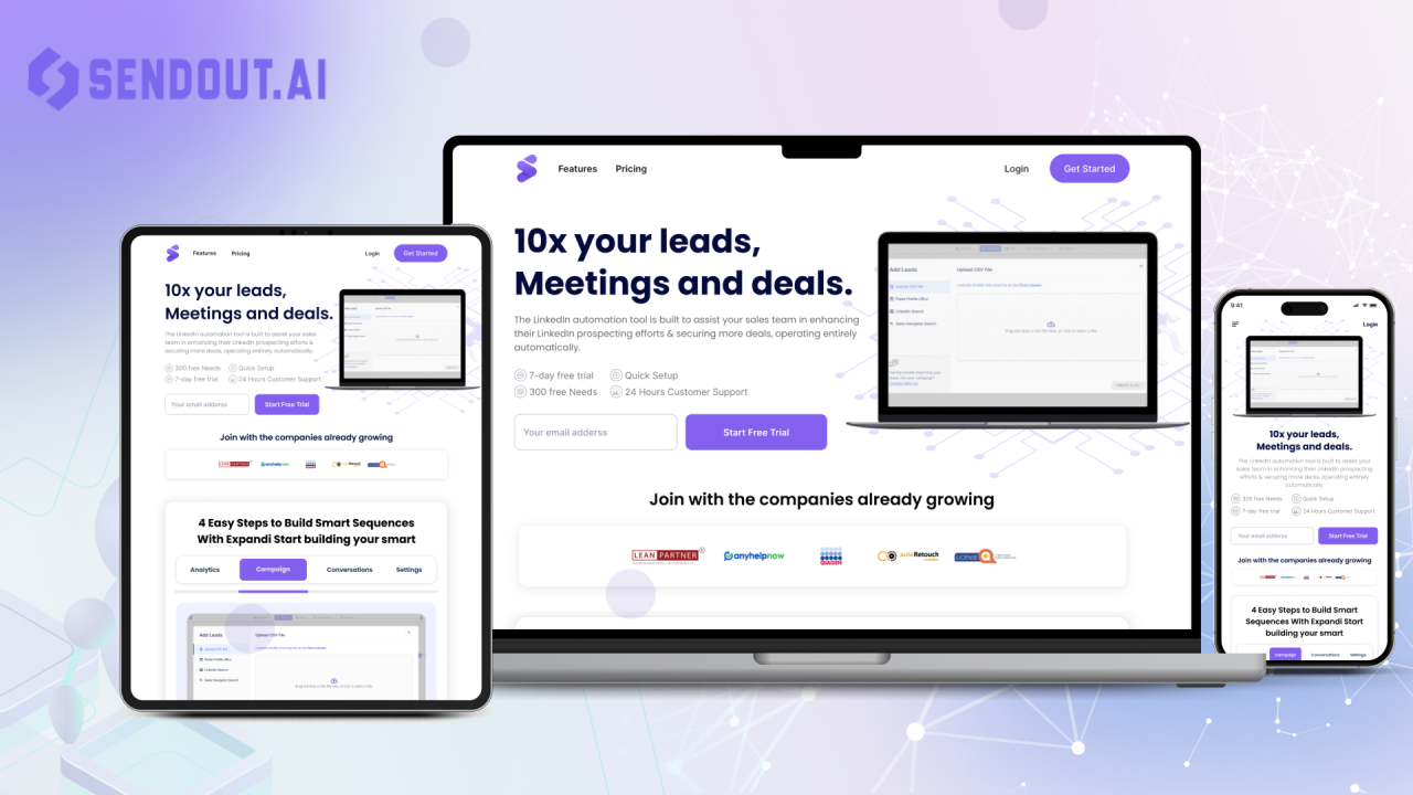 Sendout.AI - Sales Automation System Sendout.AI - Sales Automation System