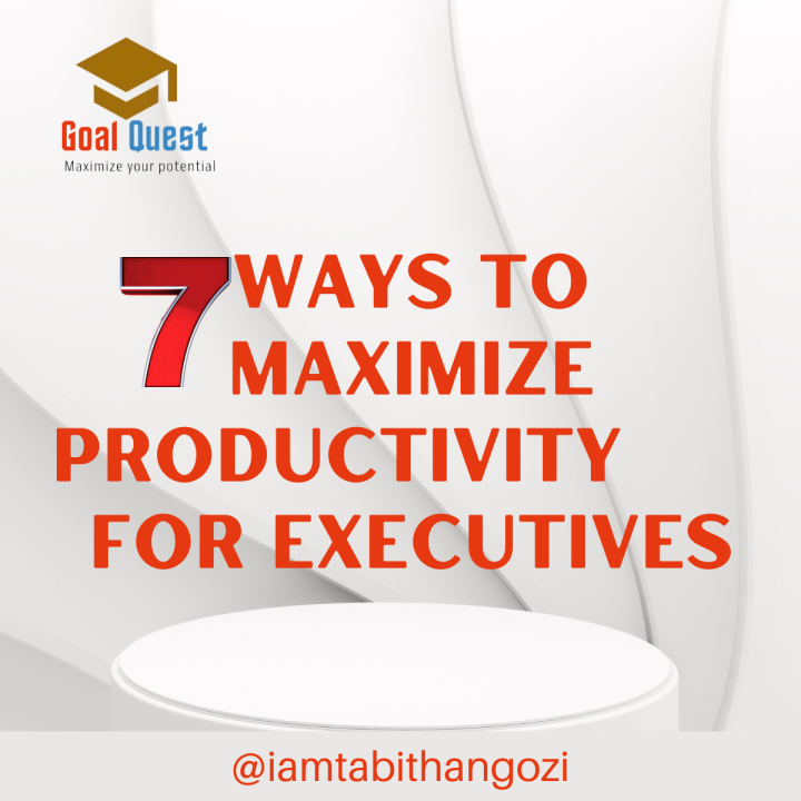 Maximizing Productivity: 7 Strategies for Busy Executives Maximizing Productivity: 7 Strategies for Busy Executives
