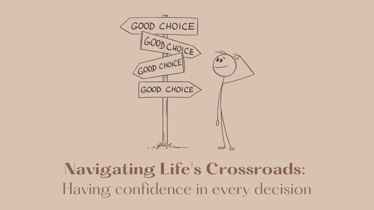 Navigating Life's Crossroads: Confidence in every decision Navigating Life's Crossroads: Confidence in every decision