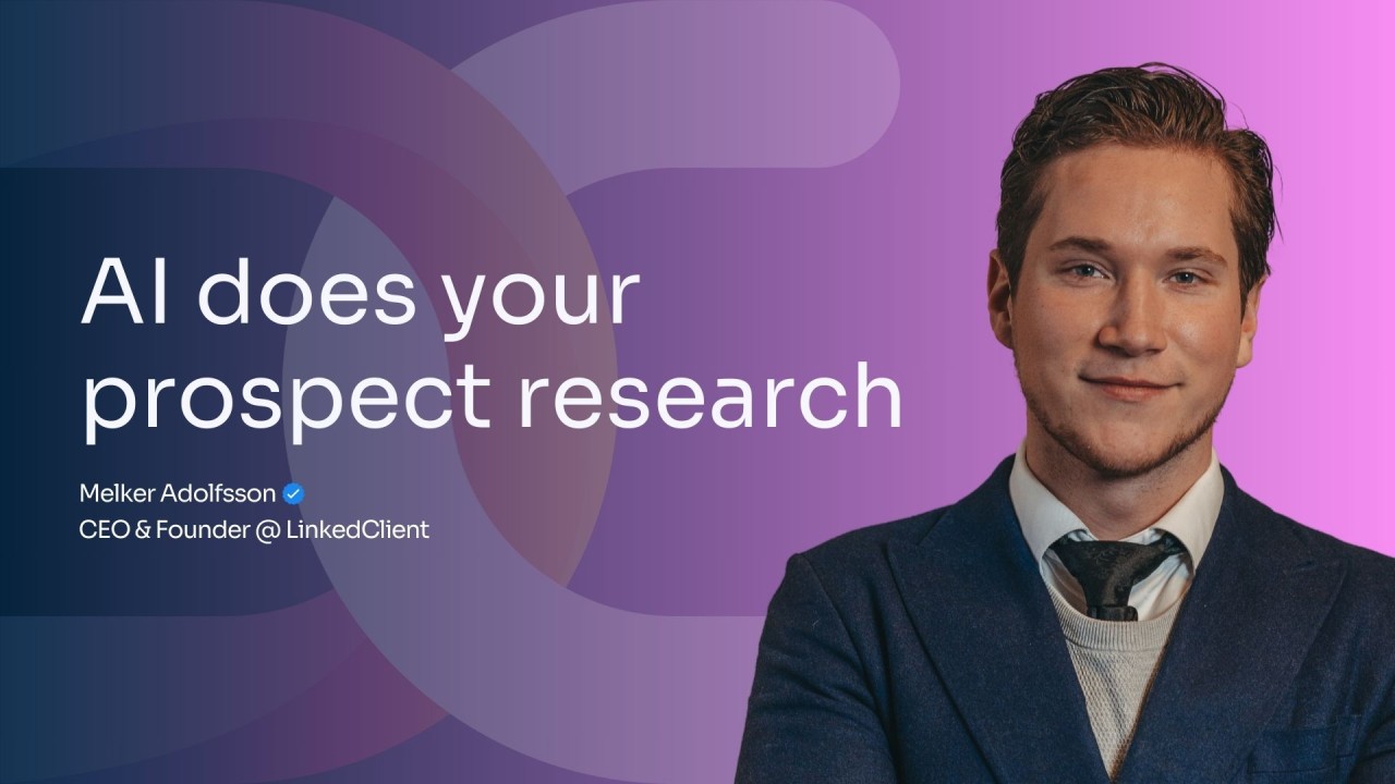 Transform your sales game with AI-driven prospect research 🚀 Transform your sales game with AI-driven prospect research 🚀