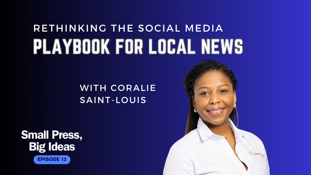 Rethinking the Social Media Playbook for Local News Rethinking the Social Media Playbook for Local News