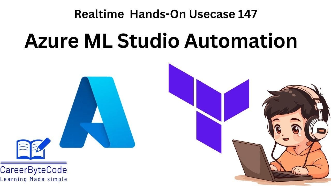 Automating Your Azure ML Studio Setup with Terraform 🚀💻 Automating Your Azure ML Studio Setup with Terraform 🚀💻