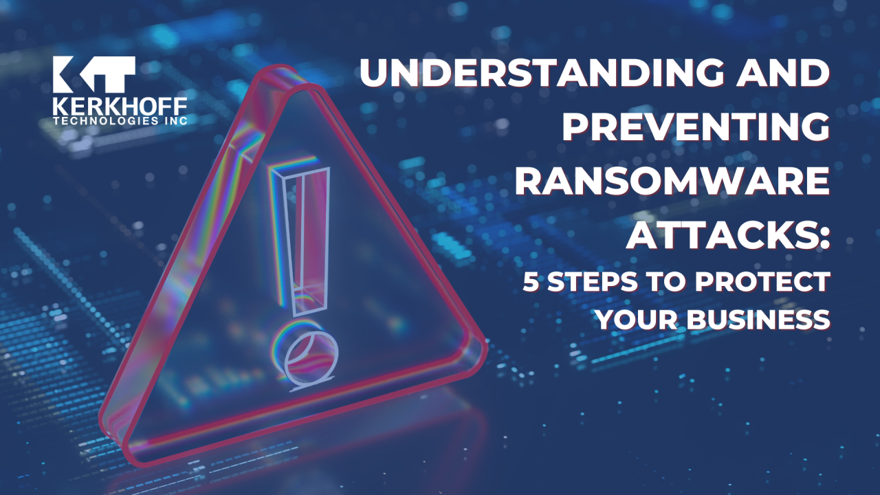 Understanding and Preventing Ransomware Attacks: 5 Steps to Protect ... Understanding and Preventing Ransomware Attacks: 5 Steps to Protect ...