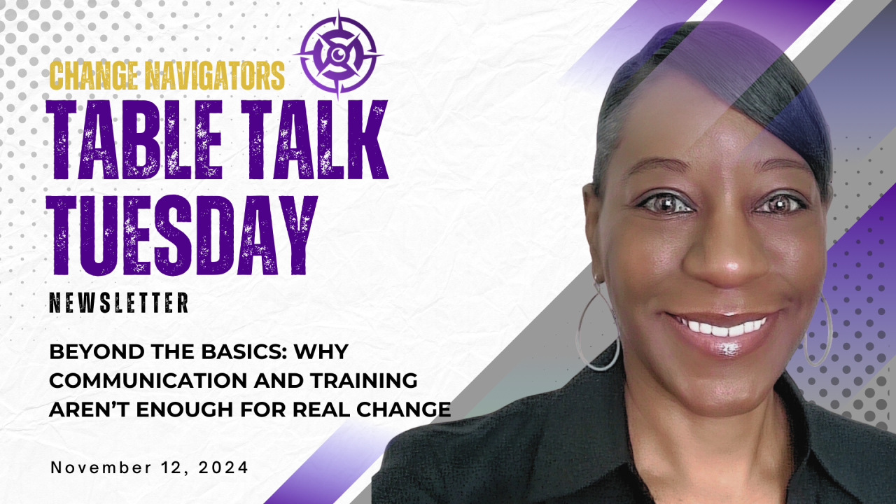 Beyond the Basics: Why Communication and Training Aren’t Enough for ... Beyond the Basics: Why Communication and Training Aren’t Enough for ...