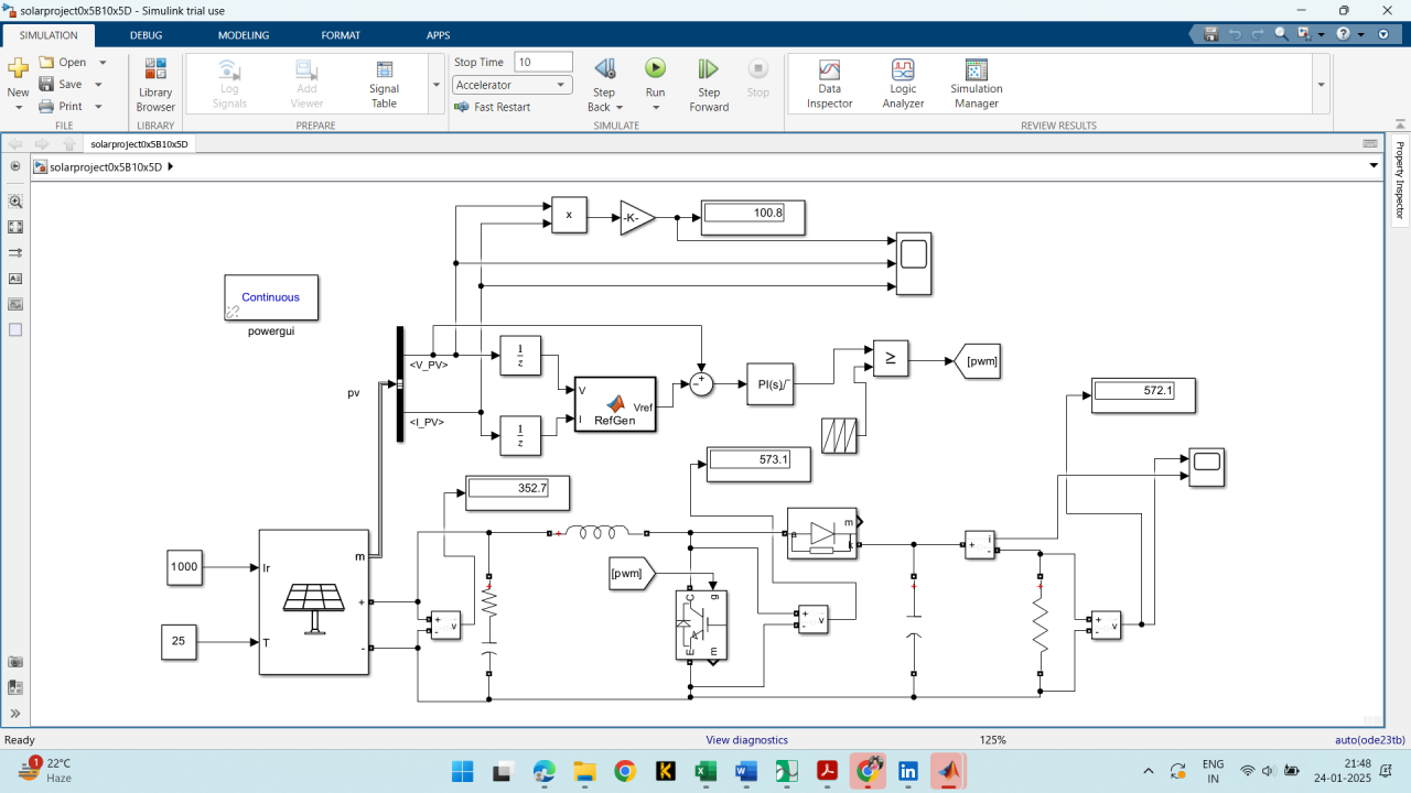 🌞 Solar PV Performance Using MPPT and Perturb & Observe (P&O) Algorithm ... 🌞 Solar PV Performance Using MPPT and Perturb & Observe (P&O) Algorithm ...