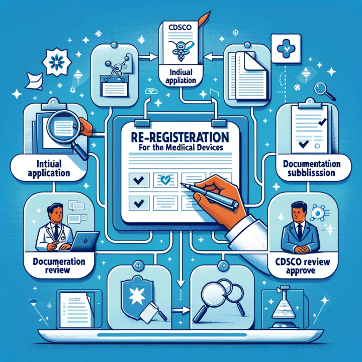 Medical Device Re-Registration/Renewal Process, CDSCO, India Medical Device Re-Registration/Renewal Process, CDSCO, India