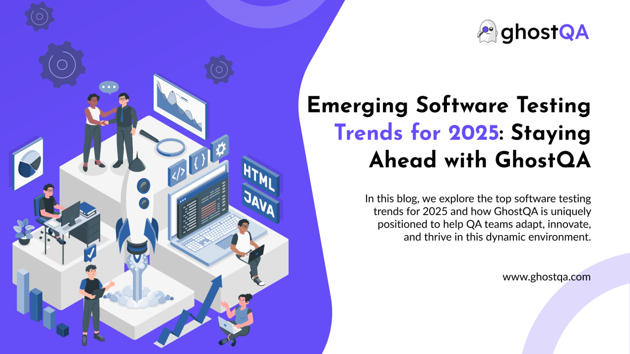 Emerging Software Testing Trends for 2025: Staying Ahead with GhostQA Emerging Software Testing Trends for 2025: Staying Ahead with GhostQA