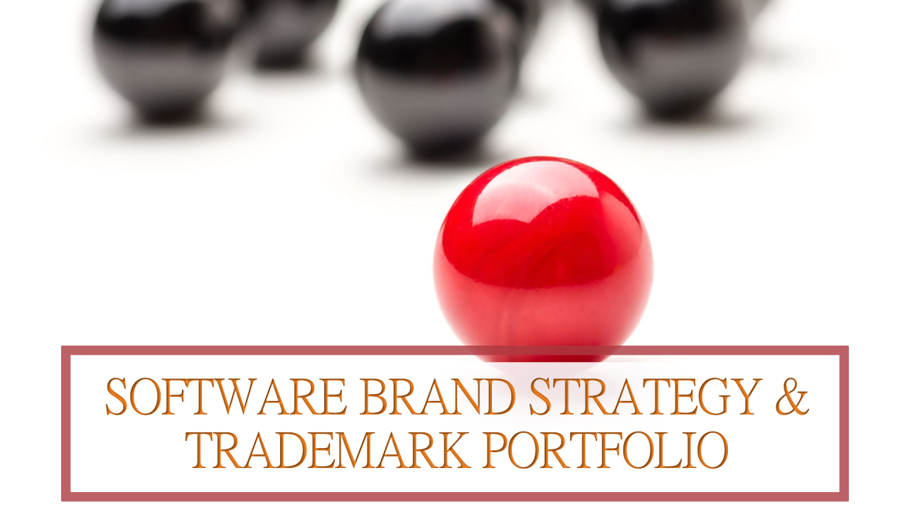 Software Brand Strategy & Trademark Portfolio Software Brand Strategy & Trademark Portfolio
