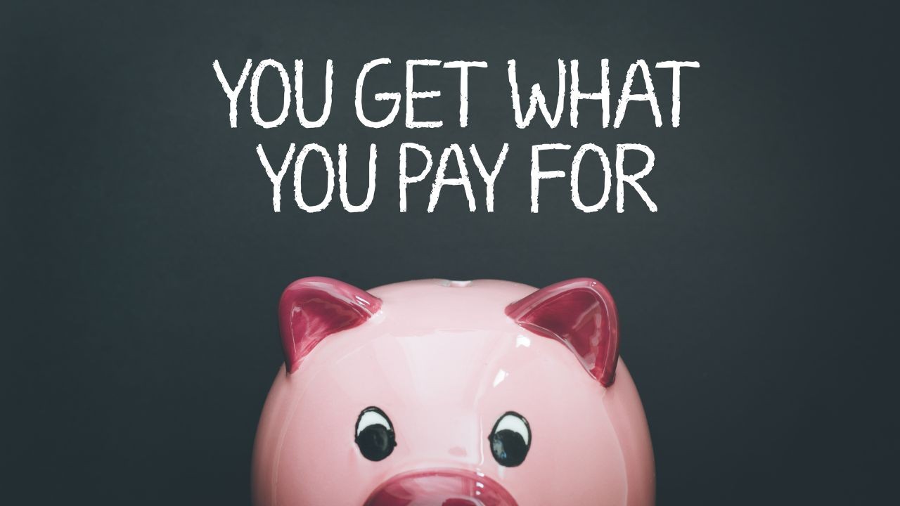 The perils of paying too little The perils of paying too little