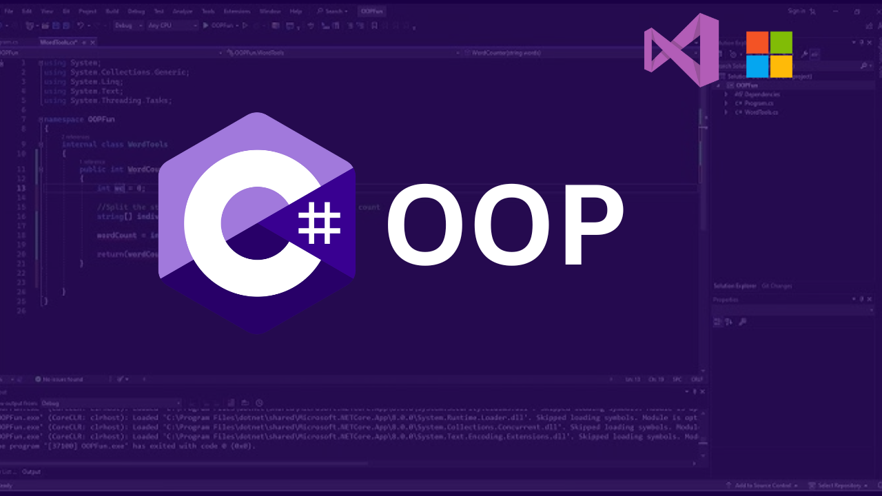 Master Object-Oriented Programming in C#: Principles & more Master Object-Oriented Programming in C#: Principles & more