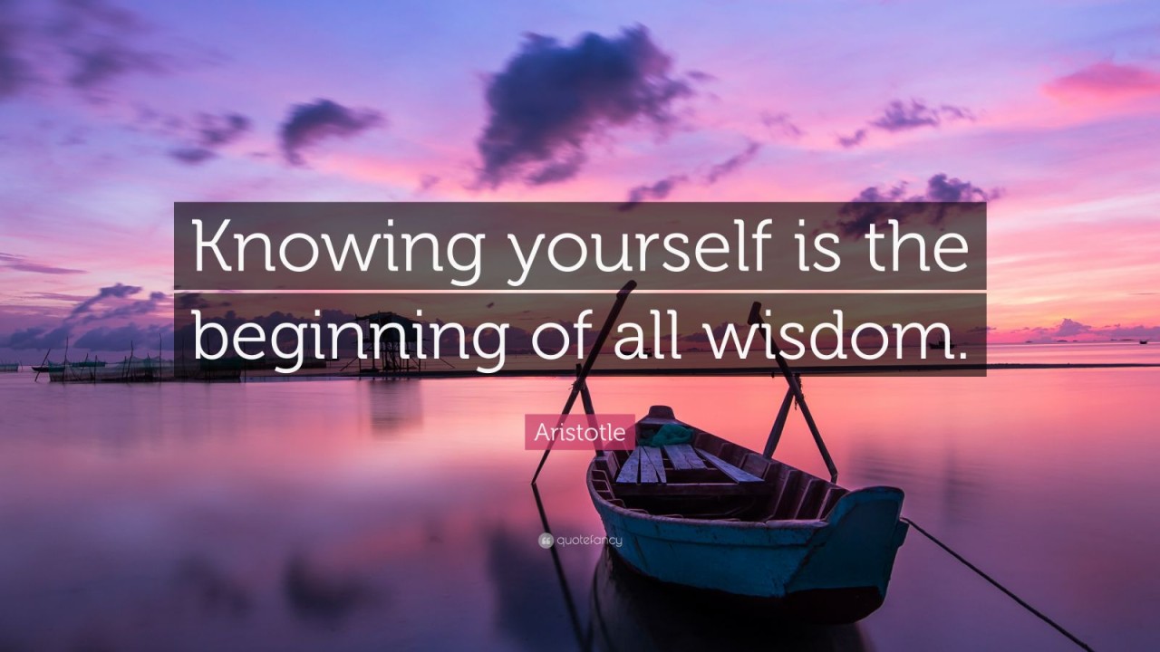 The importance of Knowing and Understanding Yourself The importance of Knowing and Understanding Yourself