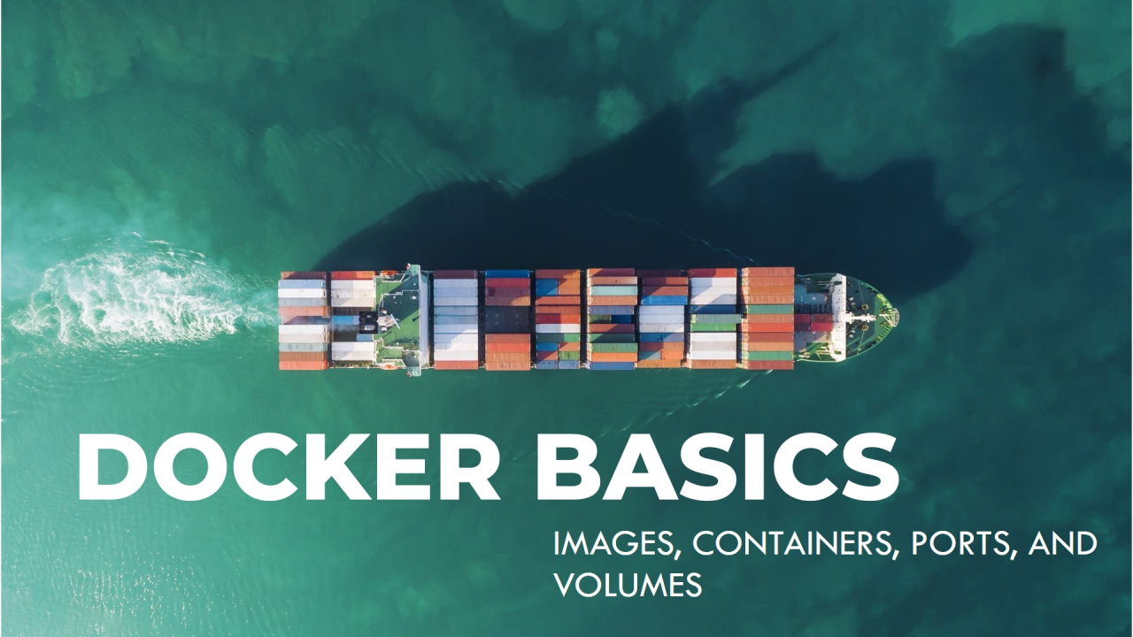 Docker Basics: Images, Containers, Ports, and Volumes Explained Docker Basics: Images, Containers, Ports, and Volumes Explained