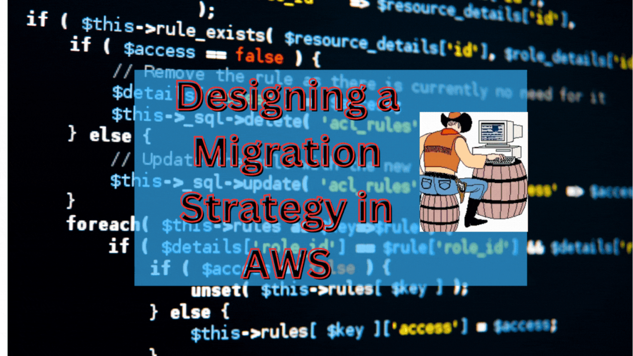 Designing a Migration Strategy in AWS Designing a Migration Strategy in AWS