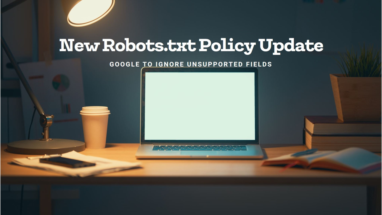 Google Updates Robots.txt Policy by Ignoring Unsupported Fields Google Updates Robots.txt Policy by Ignoring Unsupported Fields