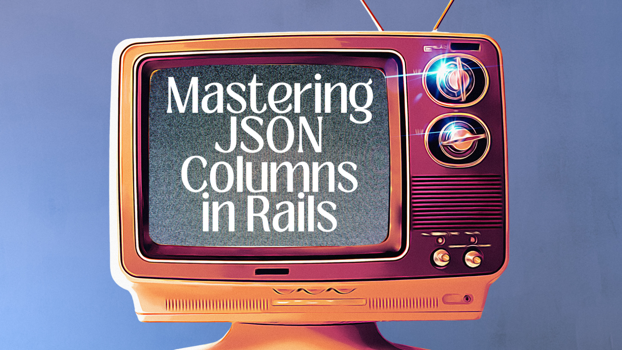 Mastering JSON Columns in Rails: A Quick Guide with MySQL Mastering JSON Columns in Rails: A Quick Guide with MySQL