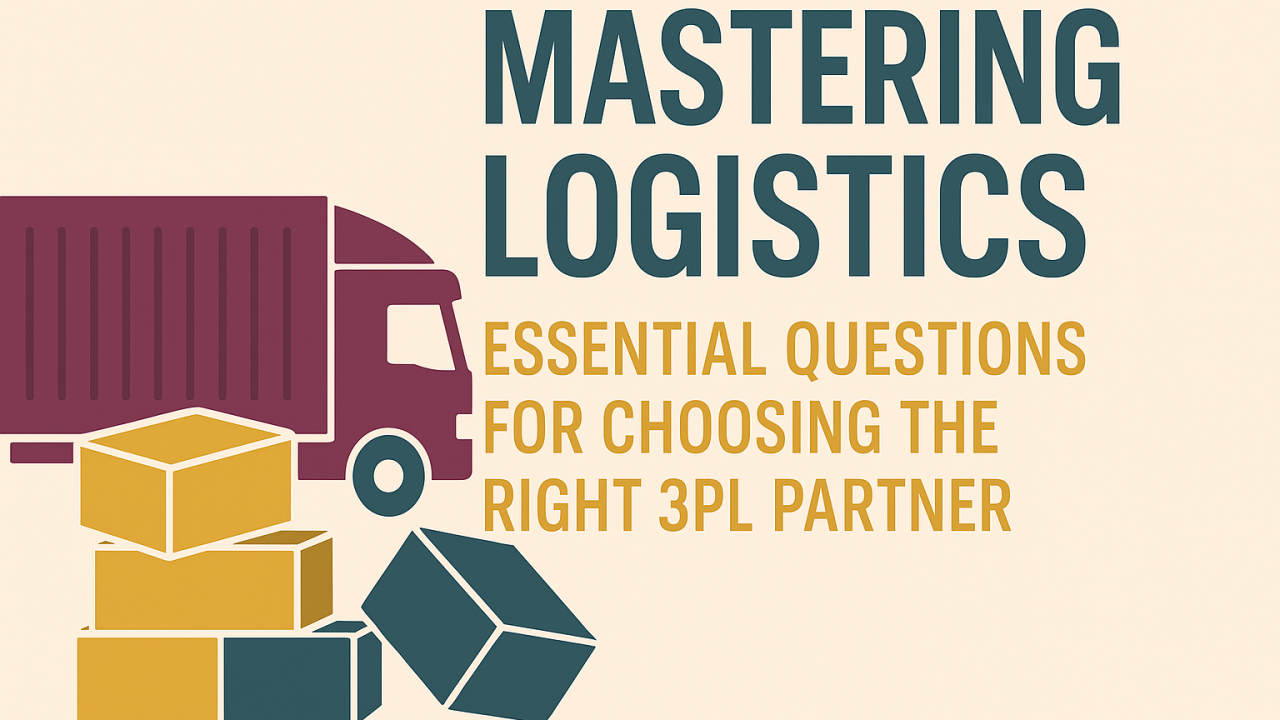 Mastering Logistics: Essential Questions for Choosing the Right 3PL Partner Mastering Logistics: Essential Questions for Choosing the Right 3PL Partner